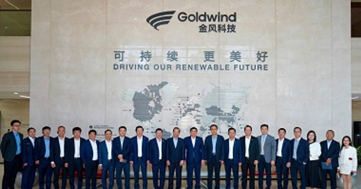 Nâng tầm hợp tác với Goldwind - Tập đoàn hàng đầu về sản xuất turbine gió