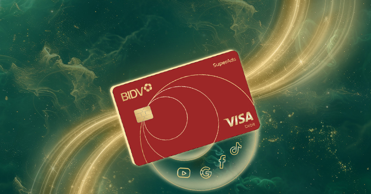 Bứt phá doanh thu cùng Thẻ BIDV Visa Debit SuperAds